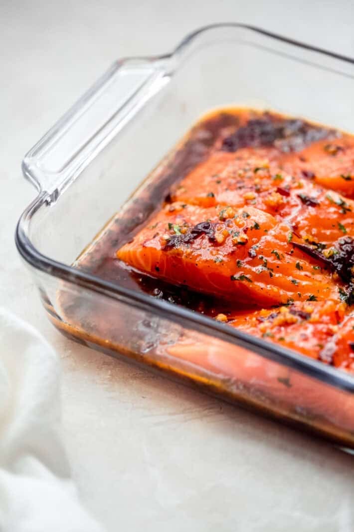 Garlic Honey Chipotle Salmon Recipe - Little Spice Jar