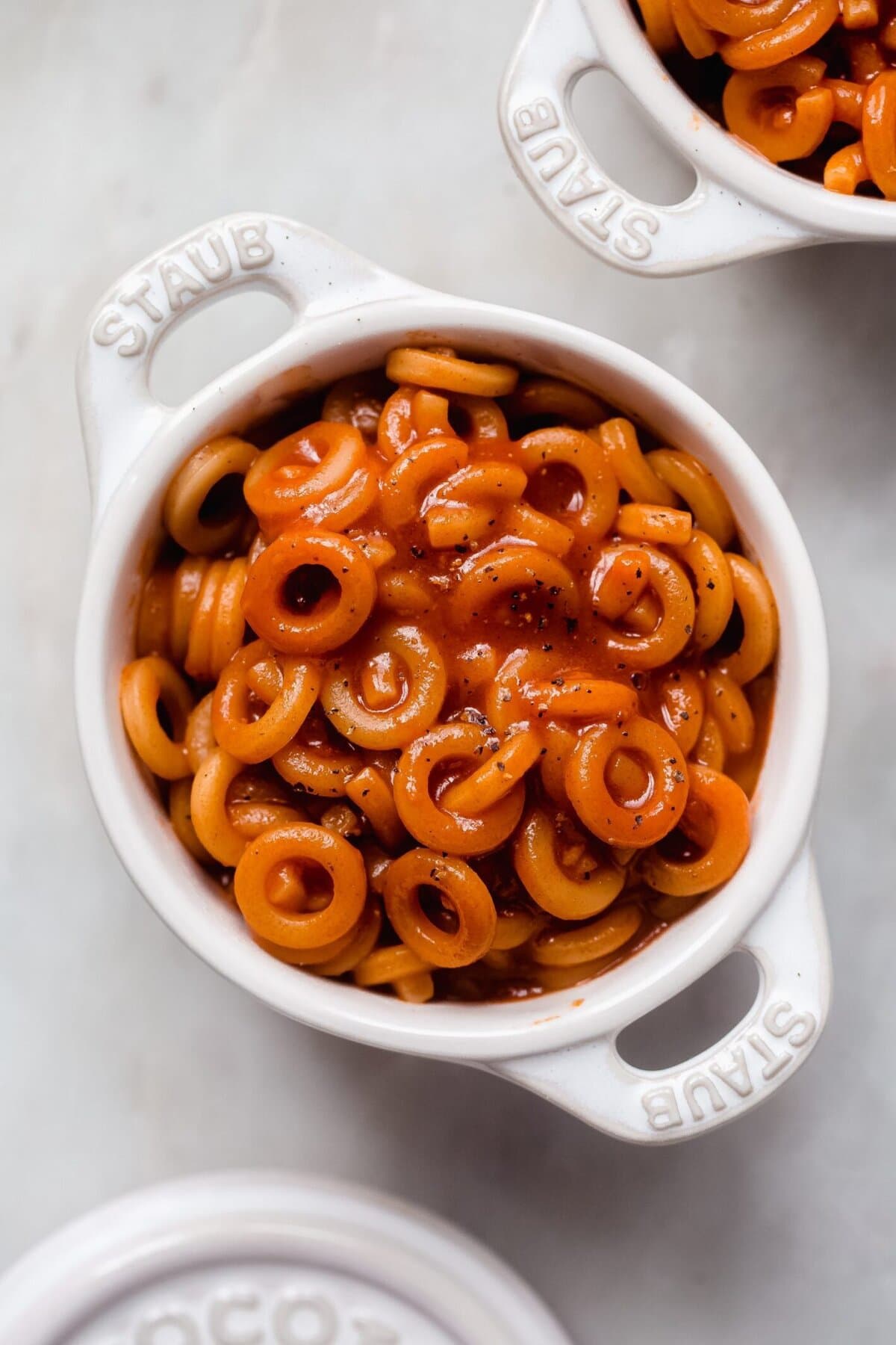 Simple, Cozy Homemade SpaghettiOs Recipe | Little Spice Jar