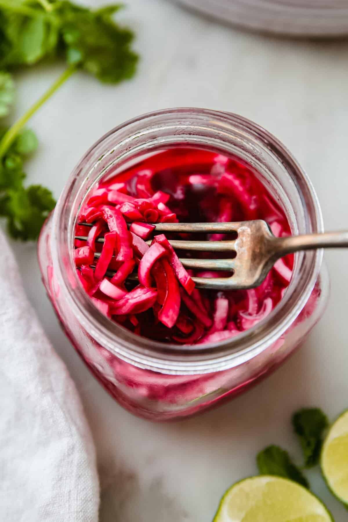 Easy Quick Pickled Onions Recipe | Little Spice Jar