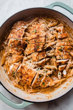 Creamy Chicken Paprika Pasta Recipe - Little Spice Jar