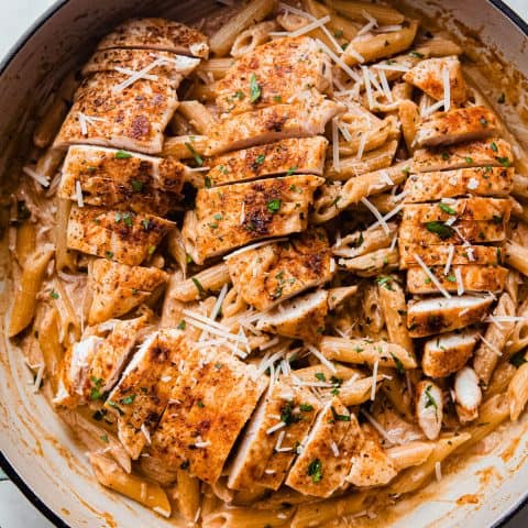 Creamy Chicken Paprika Pasta Recipe - Little Spice Jar