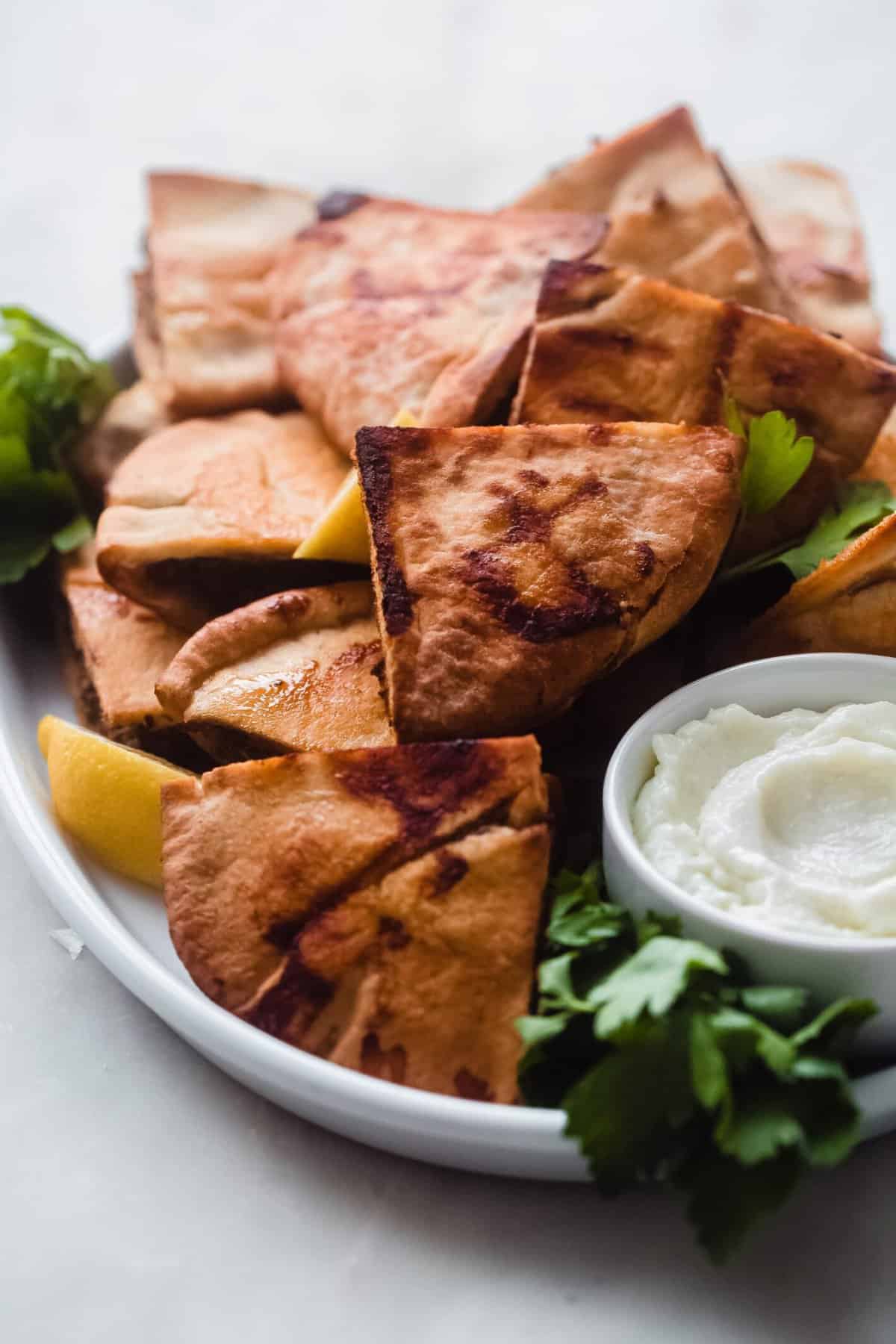 Lebanese Meat Stuffed Pitas (Arayes) Recipe | Little Spice Jar
