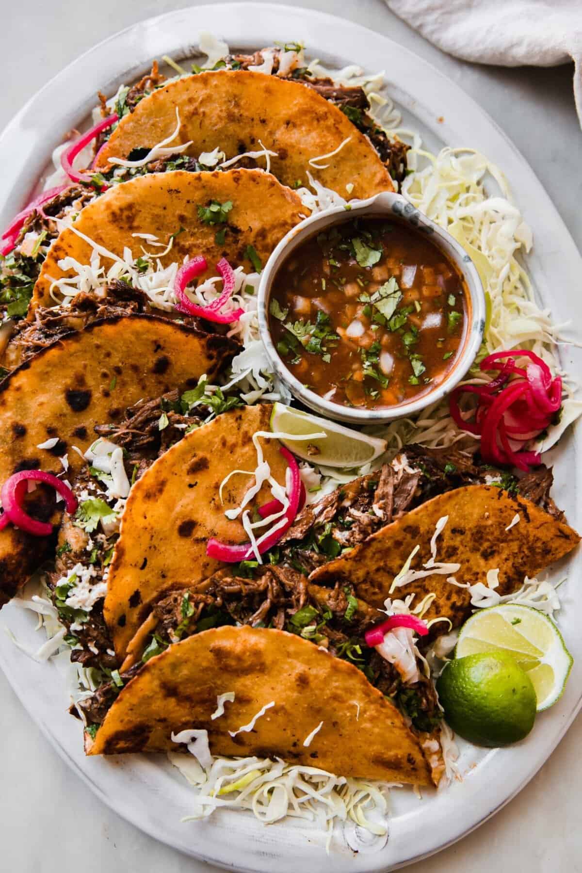 Cheese Birria Tacos Recipe (Quesabirria) | Little Spice Jar
