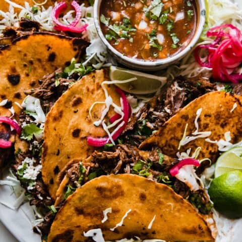 Cheese Birria Tacos Recipe (Quesabirria) | Little Spice Jar