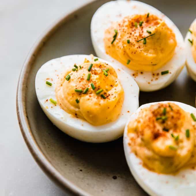 Sweet Heat Southern Deviled Eggs Recipe - Little Spice Jar