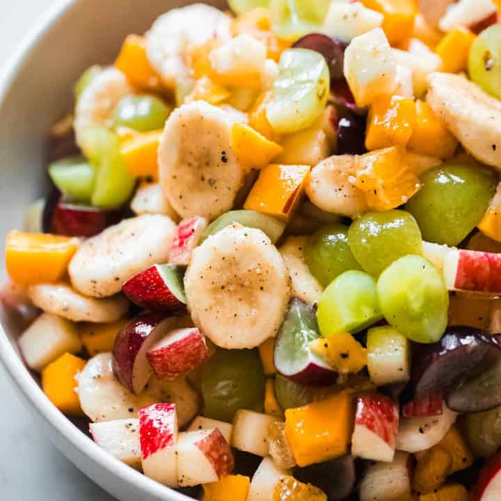 Pakistani Fruit Chaat Recipe | Little Spice Jar