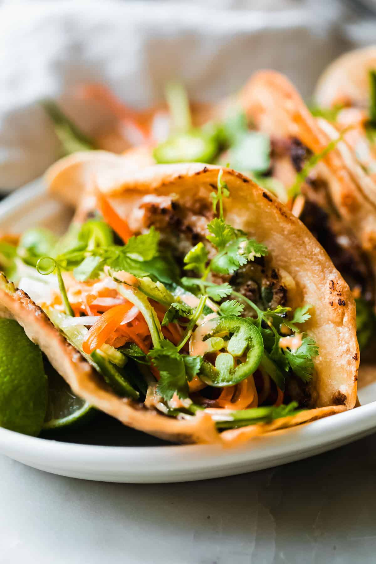 Banh Mi Smash Tacos Recipe | Little Spice Jar