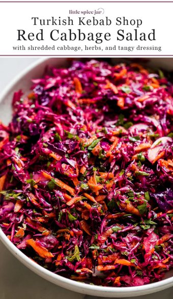 Red Cabbage Salad Recipe | Little Spice Jar