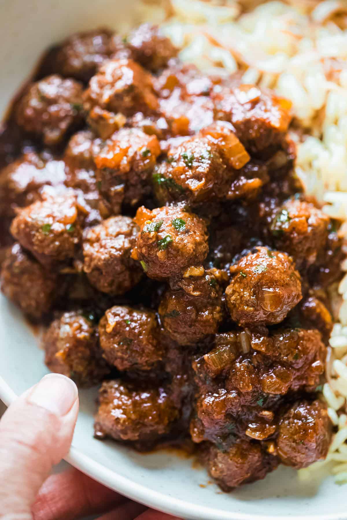 Mini Meatball Stew Recipe | Little Spice Jar